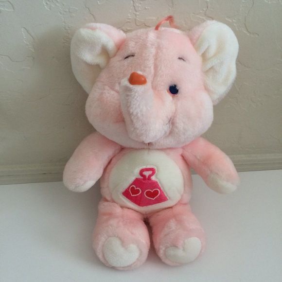 Care Bears | Toys | Care Bear Cousins Lotsa Heart Elephant Pink Plush ...